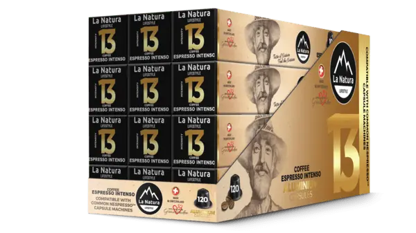 La Natura Lifestyle Kapsule za kafu Espresso Intenso, Nespresso kompatibilne, 120 kapsula
