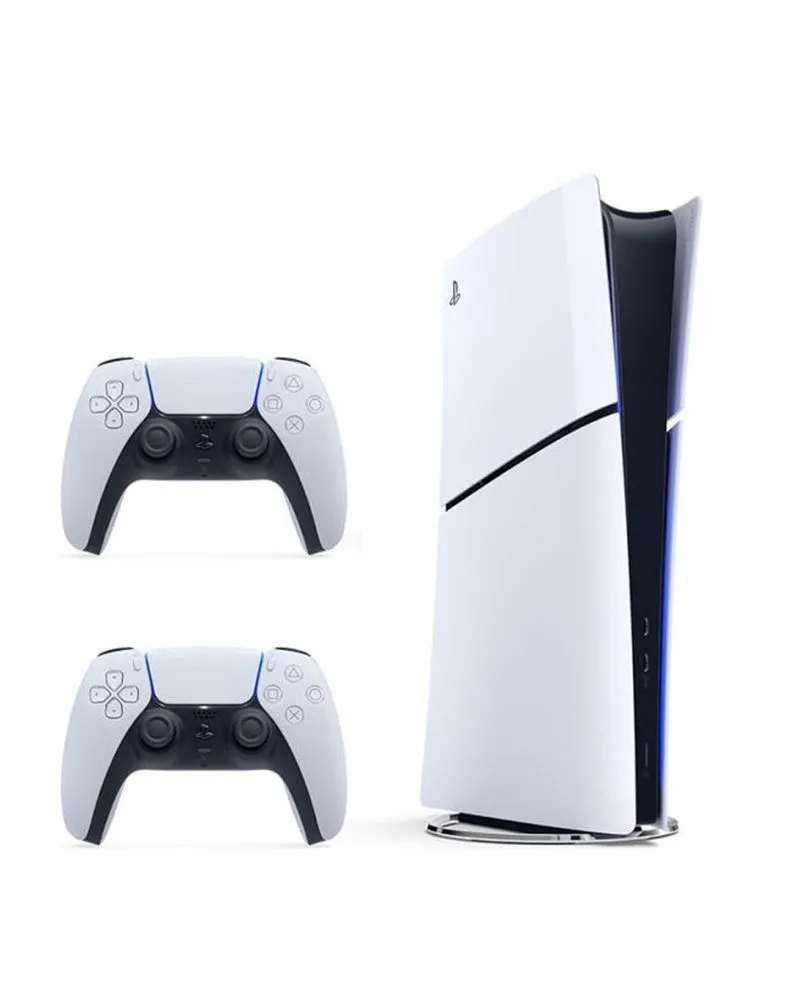 Konzola PlayStation 5 - 825GB Slim - Digital Edition + Dualsense White