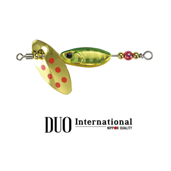 DUO SPEARHEAD RYUKI SPINNER 3.5GR – GREEN GOLD