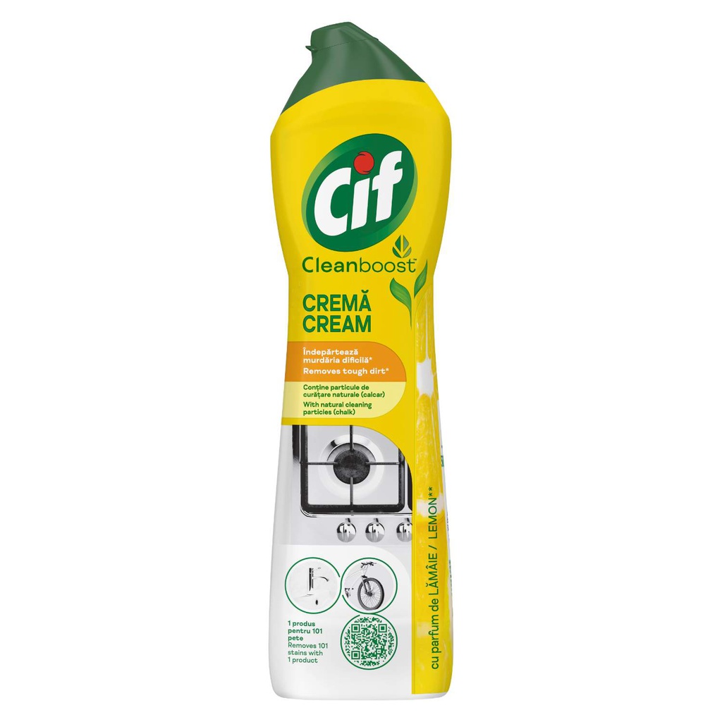SRED CIF CREAM CLEANBOOST LIMUN 500ML