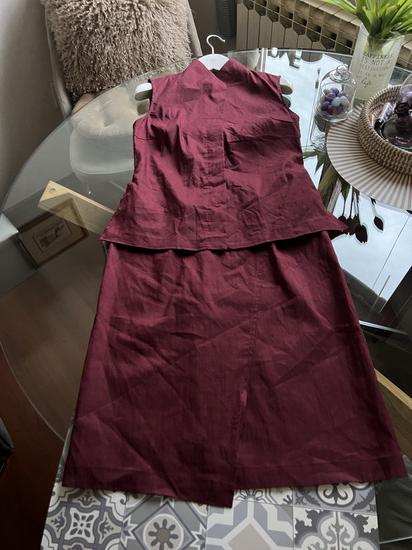 Sarah PACINI original bordo haljina /5500