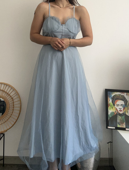 Pepeljuga maxi haljina/1000 dinara