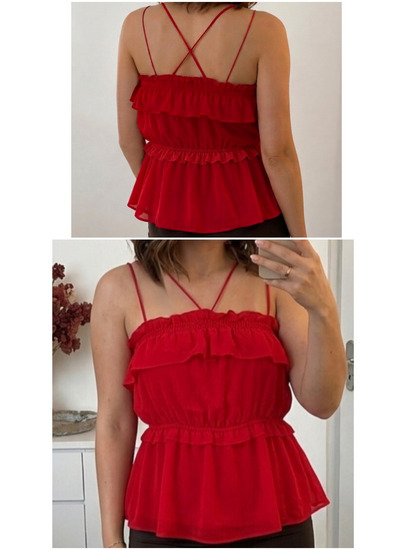 H&M crvena majica - NOVO SA ETIKETOM