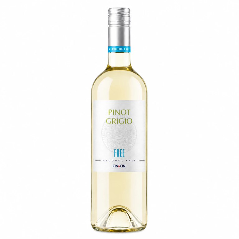 Vino Cin&Cin bezalkoholno Pinot Grigio 0,0% 0,75l