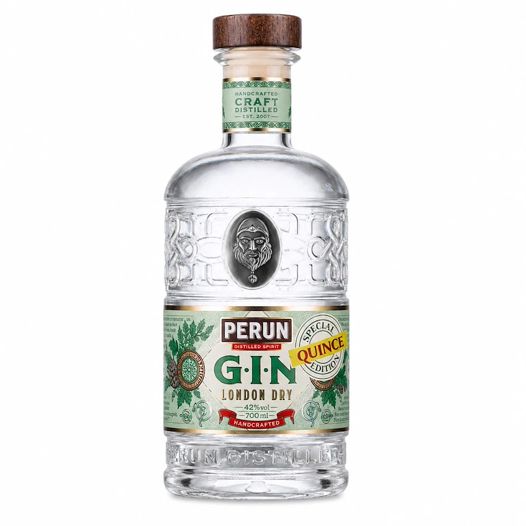 Džin Perun Quince (Dunja) Gin 0,7l