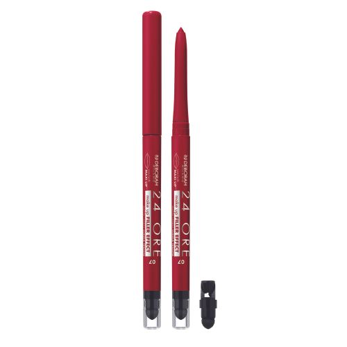 Deborah 24ORE Make up Filler Effect Lip Pencil 07 - Always Red