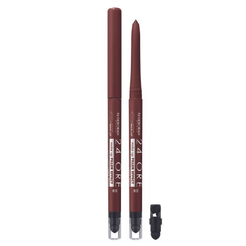 Deborah 24ORE Make up Filler Effect Lip Pencil 08 - Contour Brown