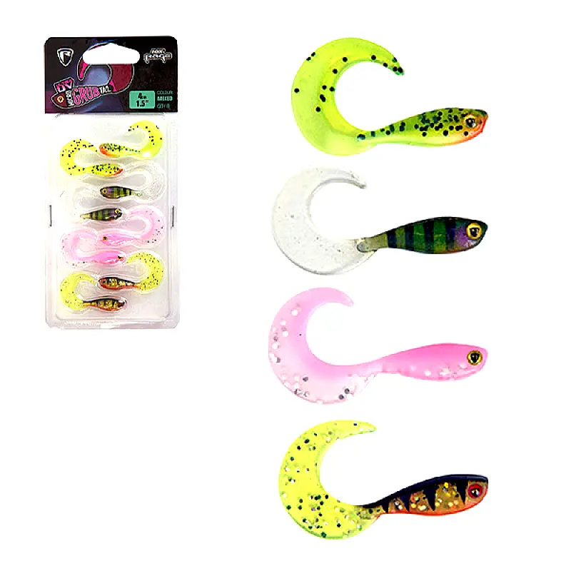 Fox Rage UV MICRO GRUB 4cm x 8 pcs (NMC010)