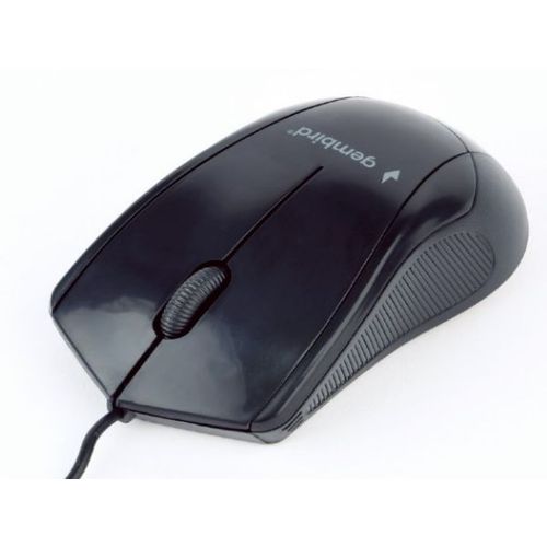 MUS-3B-02 Gembird Opticki mis 1000Dpi 3-button black 105mm USB