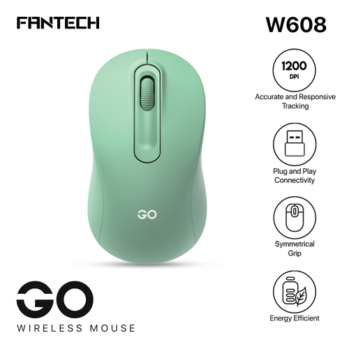 Fantech W608 GO Mis Wireless zeleni