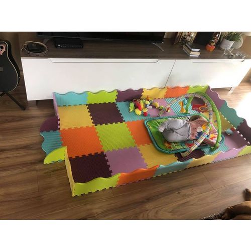 Podne puzzle Premijum klase sa ogradicom "Šarenko" DVA KOMPLETA