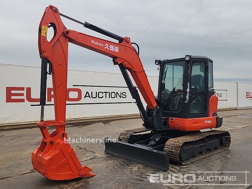 Prodaje se Kubota KX165-5 mini bager na aukciji