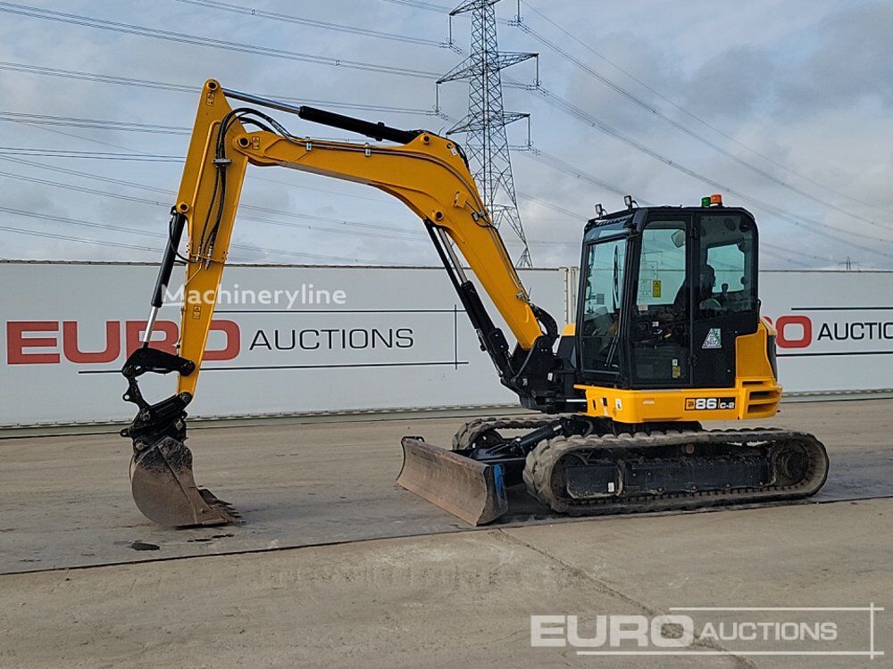 Prodaje se JCB 86C-2 mini bager na aukciji