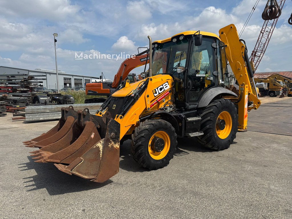 JCB 3 CX sitemaster easy control . bager-utovarivač