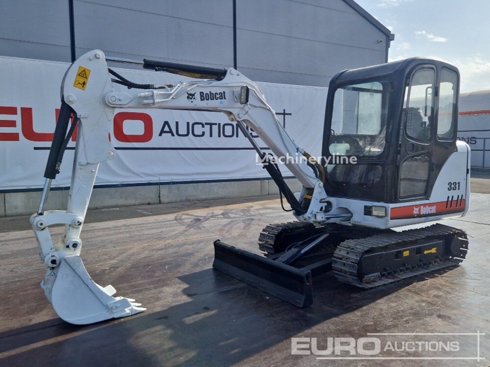 Prodaje se Bobcat 331G mini bager na aukciji