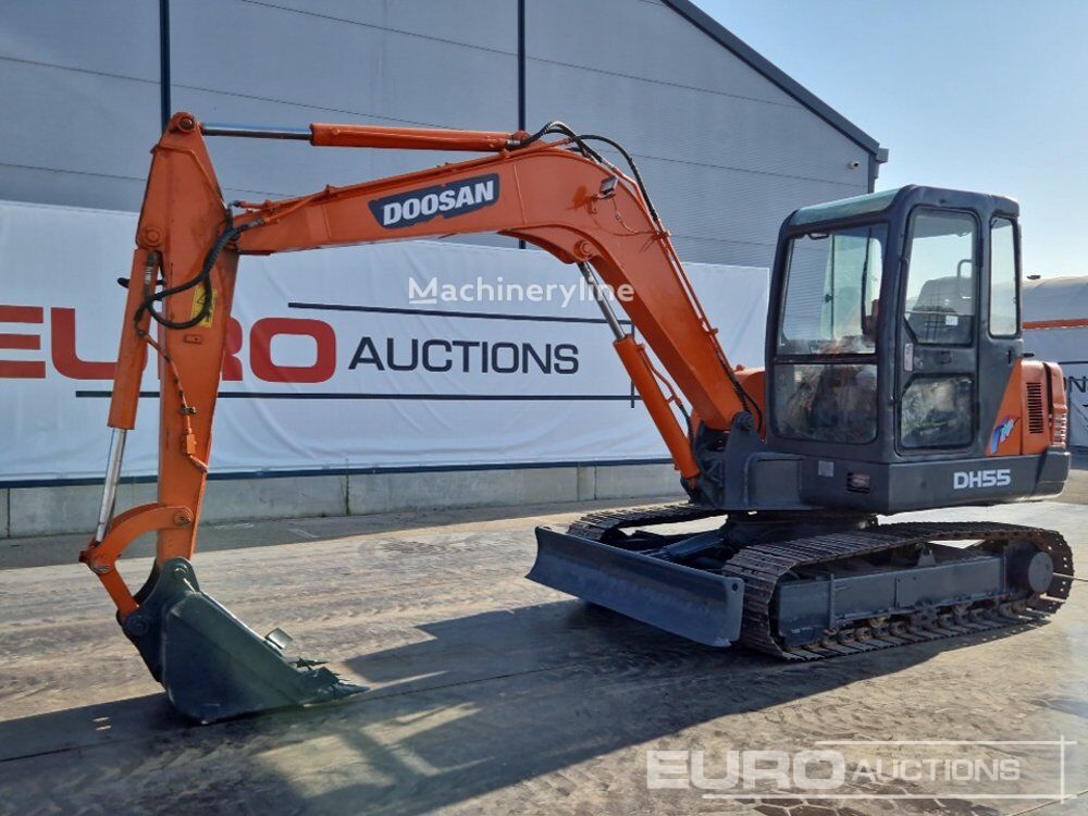 Prodaje se Doosan DH55-V mini bager na aukciji