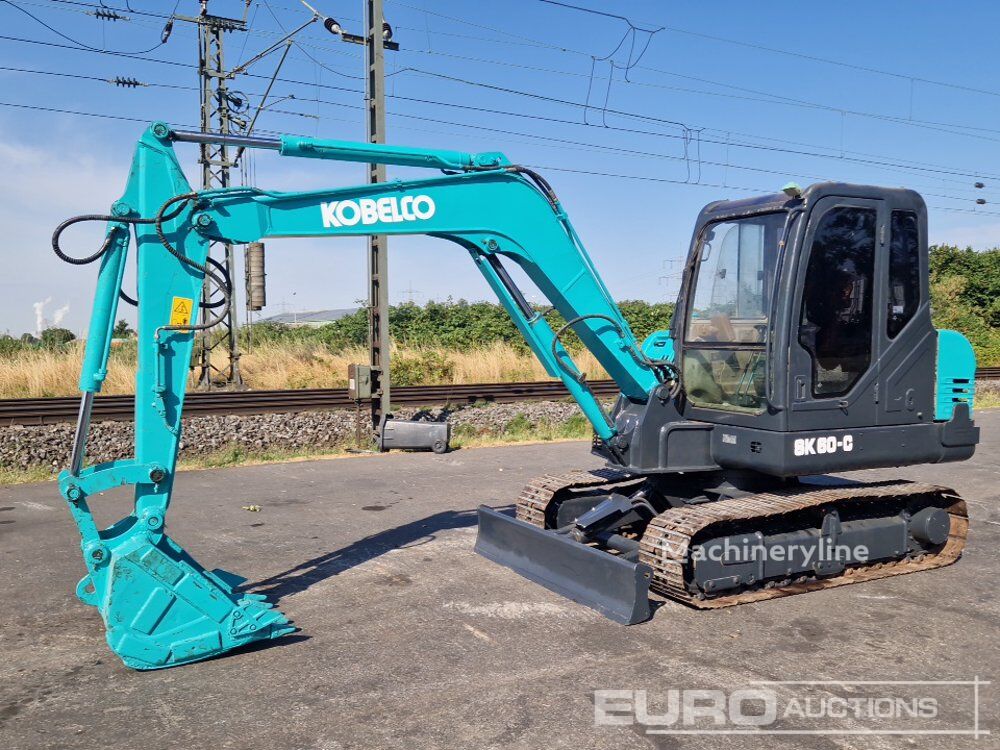 Prodaje se Kobelco SK60-C mini bager na aukciji