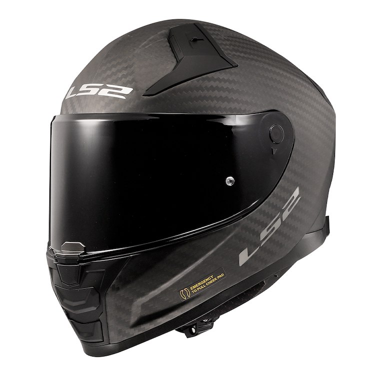 Kaciga LS2 Full Face FF811 VECTOR II MAT CARBON sa naočarima