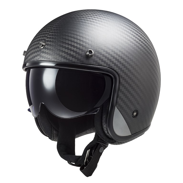 Kaciga LS2 Jet OF601 BOB II CARBON