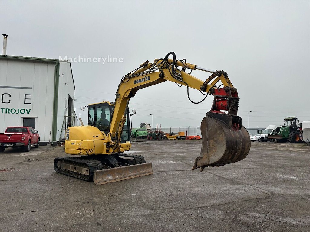 Komatsu PC 80 MR-3 vin 112 mini bager