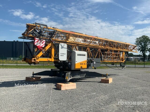 Prodaje se Liebherr 65K.1 toranjsku dizalicu na aukciji