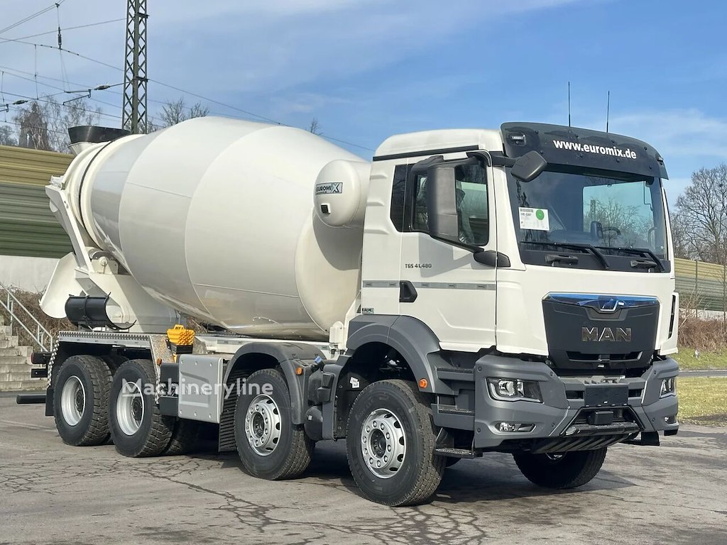 MAN TGS 41.480 TGS 41.480 BB 8x4 Retarder EuromixMTP EM 12 R kamion s mešalicom za beton
