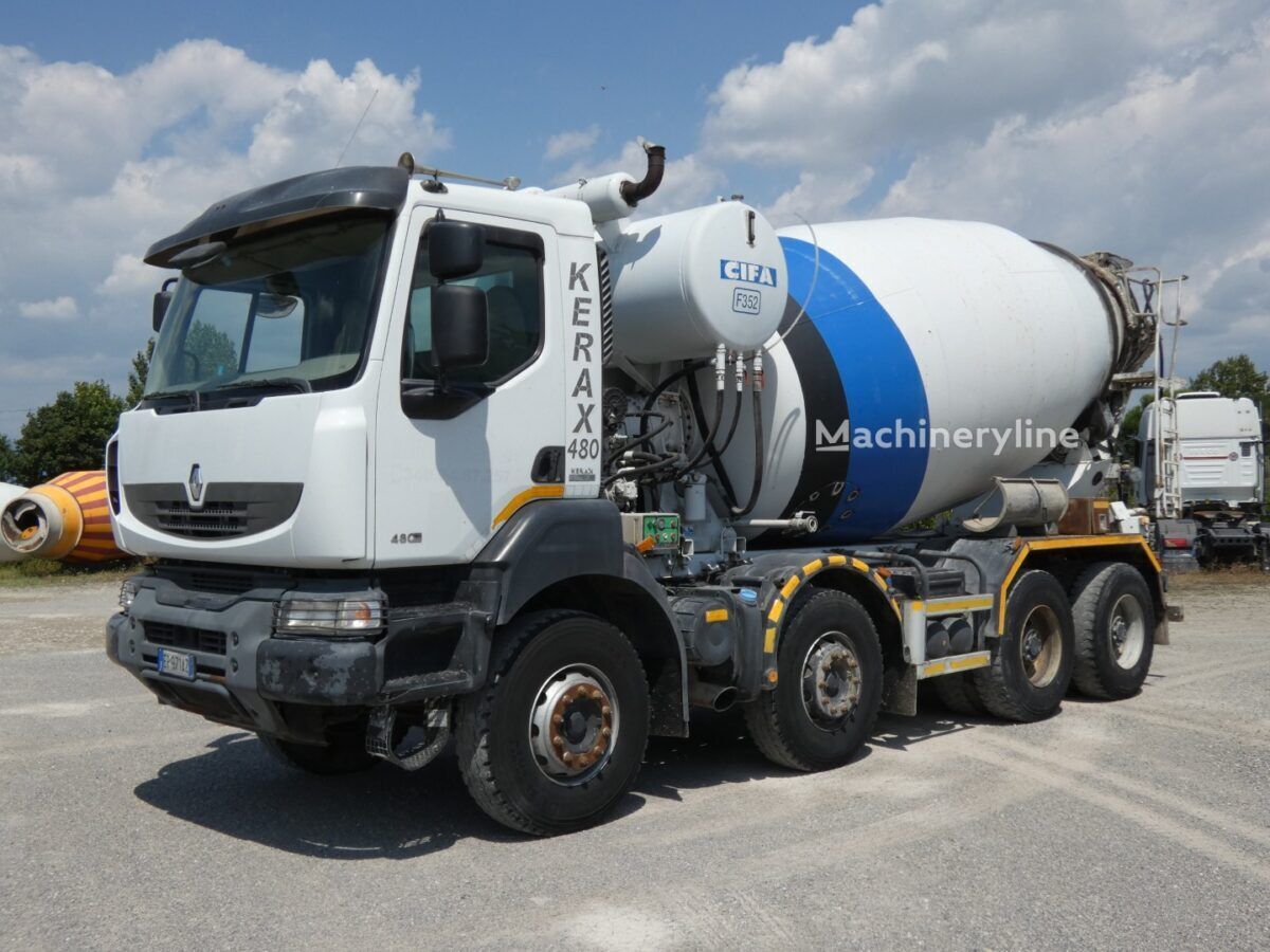Cifa SRY1300 na šasiji Renault KERAX kamion s mešalicom za beton