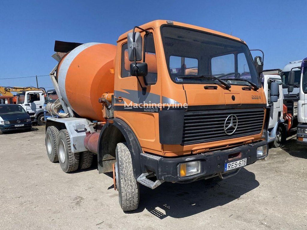 Mercedes-Benz 2224 B 6X4 betonmixer kamion s mešalicom za beton
