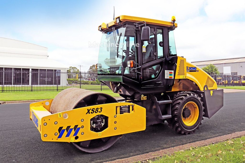 XCMG XS83 Road Roller kompaktor s jednim valjkom