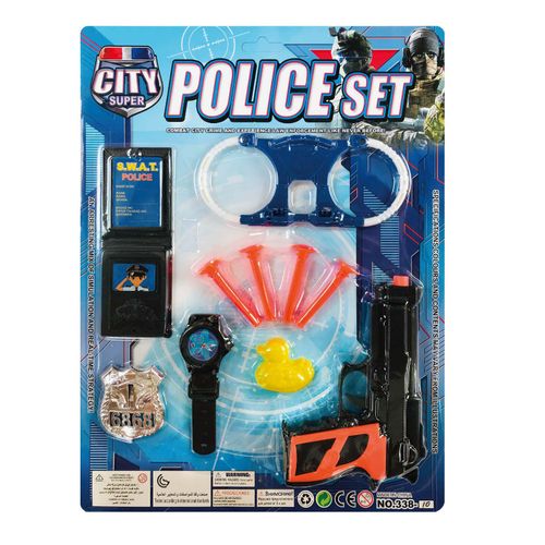 Policijski set sa plastičnim mecima 338-10