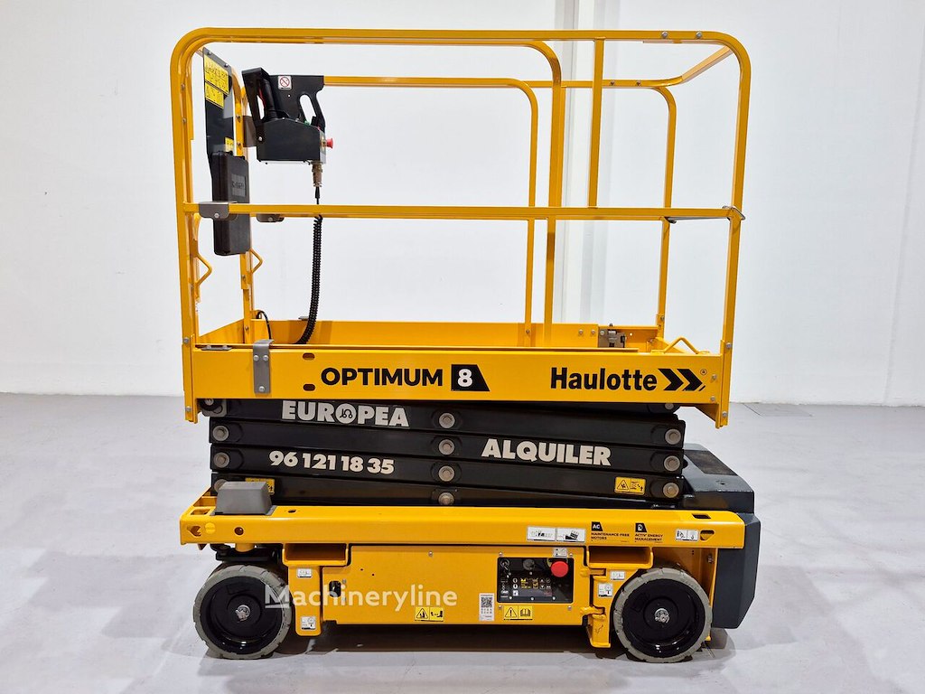 Haulotte OPTIMUM 8 AE makazasta platforma
