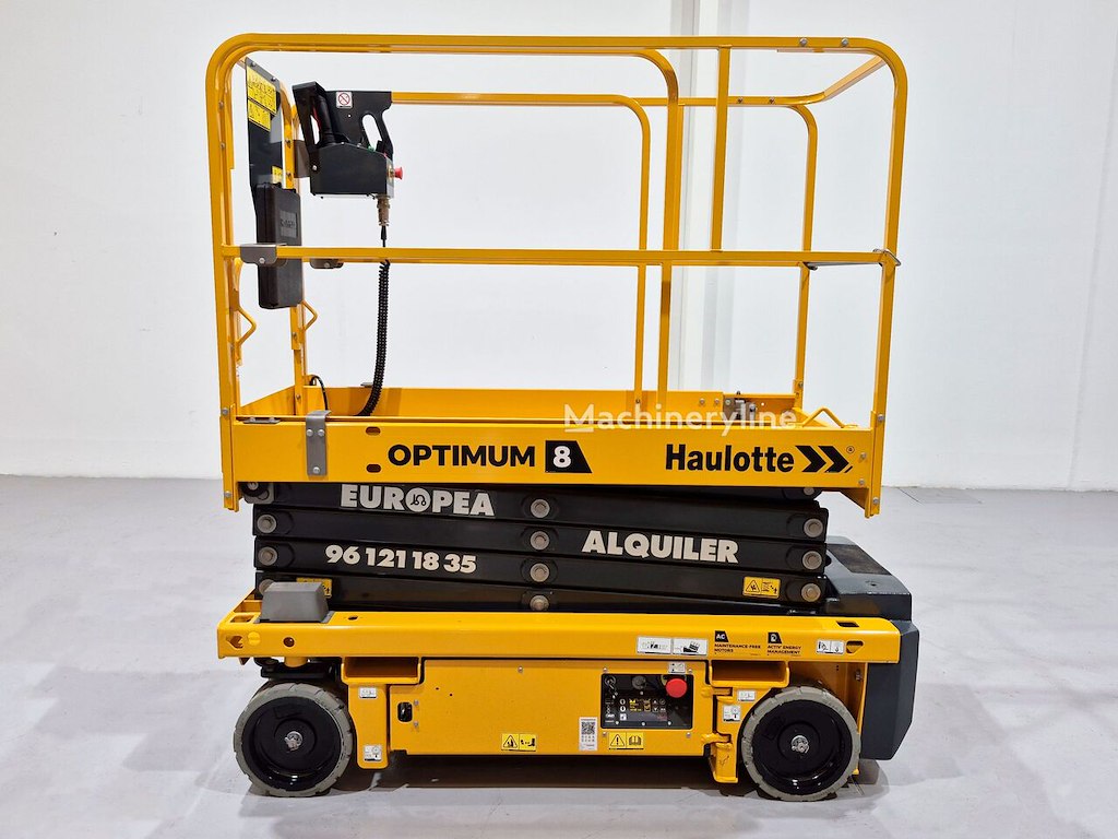 Haulotte OPTIMUM 8 AE makazasta platforma