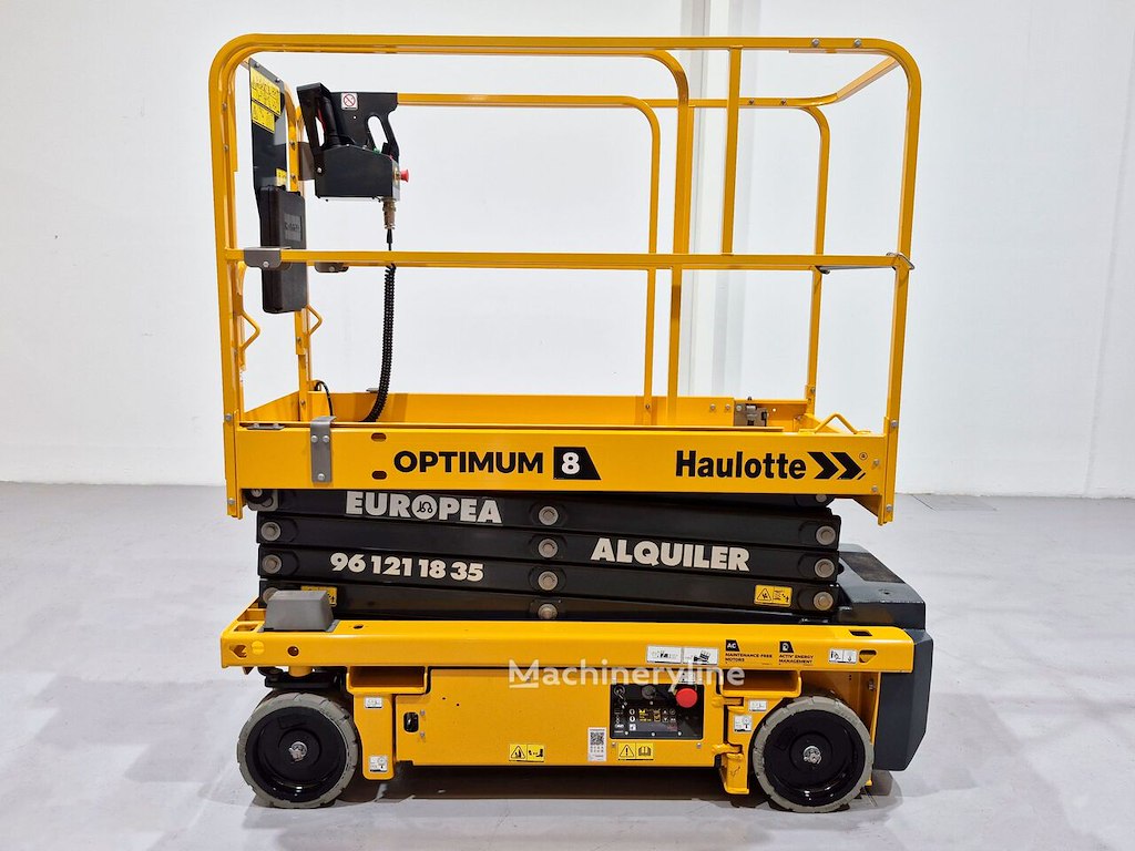 Haulotte OPTIMUM 8 AE makazasta platforma