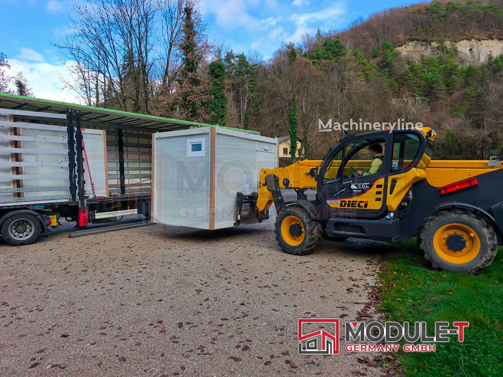 Novi Module-T WC-Container mit 3 Kabinen kaufen – 300 × 240 cm | NEU sanitarni kontejner