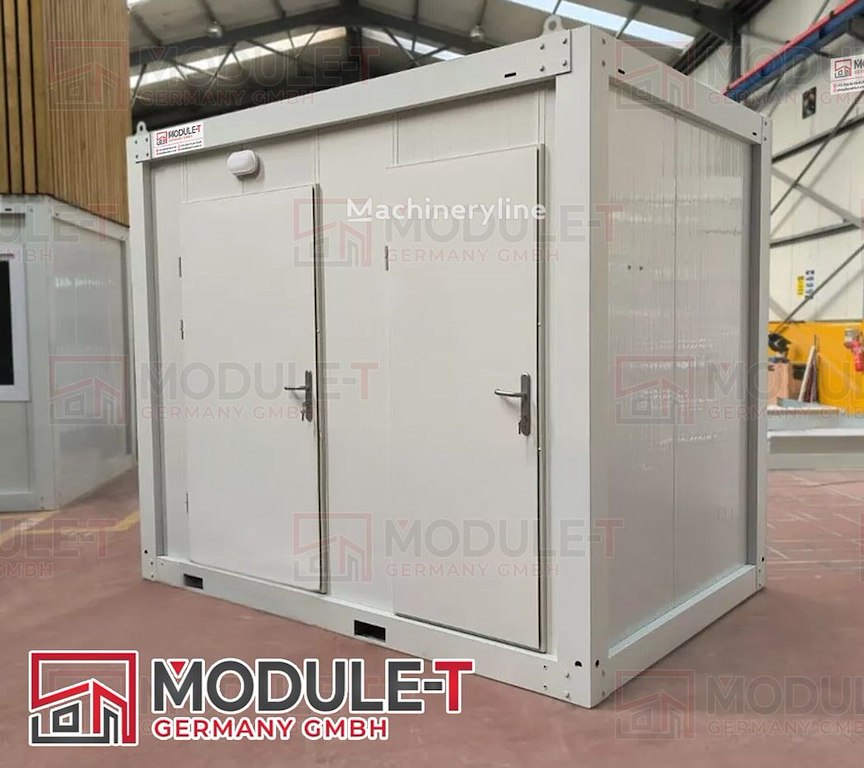 Novi Module-T WC-Container mit 2 Kabinen kaufen – 240 × 240 cm | NEU sanitarni kontejner