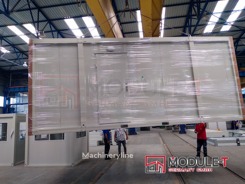 Novi Module-T Umkleidecontainer kaufen – 600 × 240 cm, 14,4 m² | NEU radnički kontejner