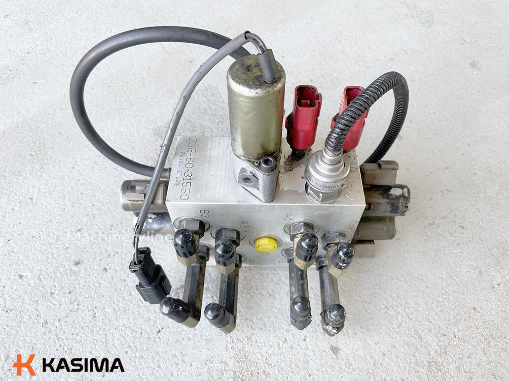 Komatsu PPC Valve block 20G-60-31550 hidraulični razvodnik za Komatsu PW160-7H bagera