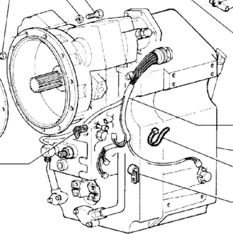 Case 75312851 - 75312851R menjač za Case 845 865 F200 G200 F140 G140 F170 G170 845B 865B 885B F200B RG200 F170B RG140 RG170 F140.B 845DHP 865VHP RG200.B RG140.B RG170.B grejdera