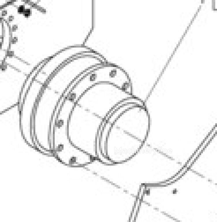 Case ND090946 - 1497140 reduktor za Case SV212 CV1100 kompaktora s jednim valjkom
