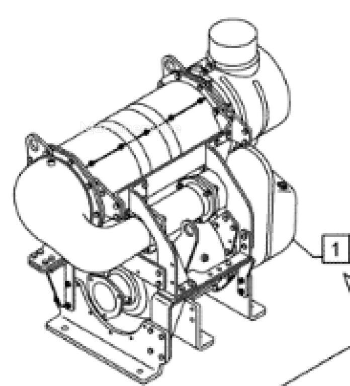 Case 48011613 - 8983324709-0 motor za Case bagera