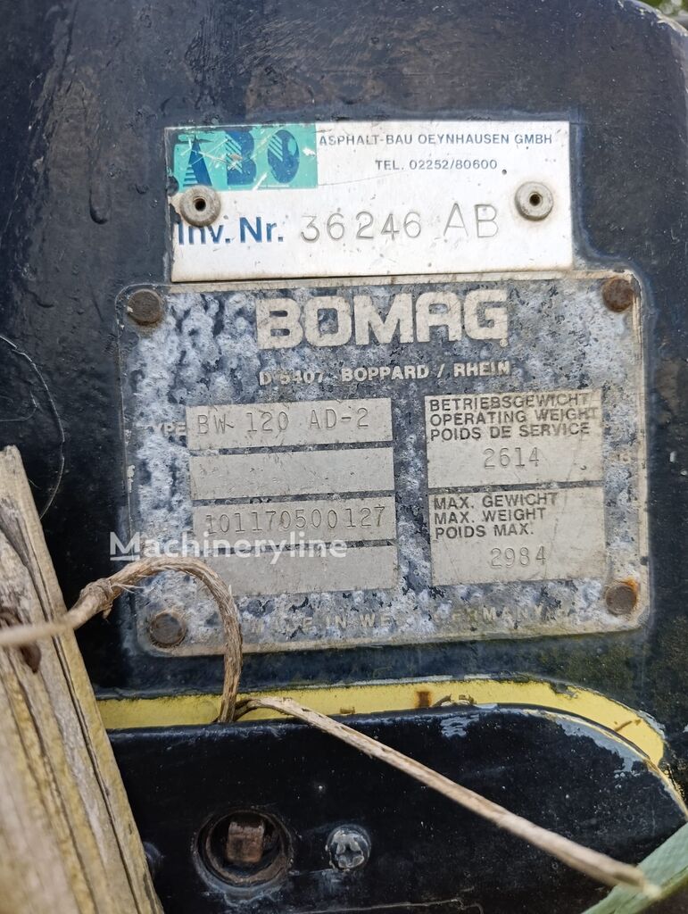 BOMAG hidraulični cilindar za valjka