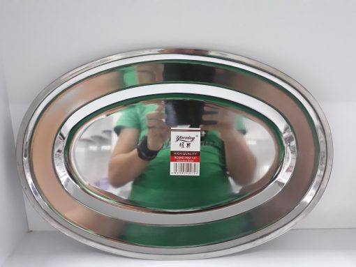OVAL INOX 40CM