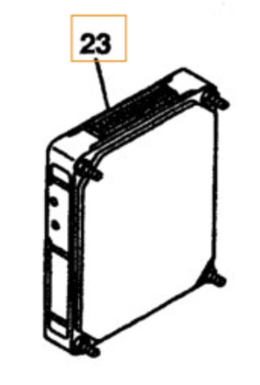 Case 87456832 - 87456832R upravljačka jedinica za Case CX330 CX350 bagera