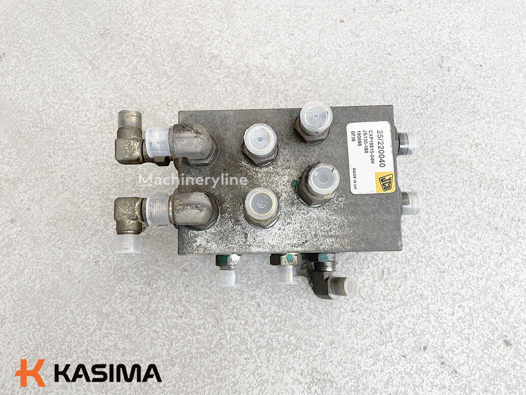 JCB Cushion block valve 25/220040 CXP18815-04H 190680 hidraulični razvodnik za JCB JS130W bagera