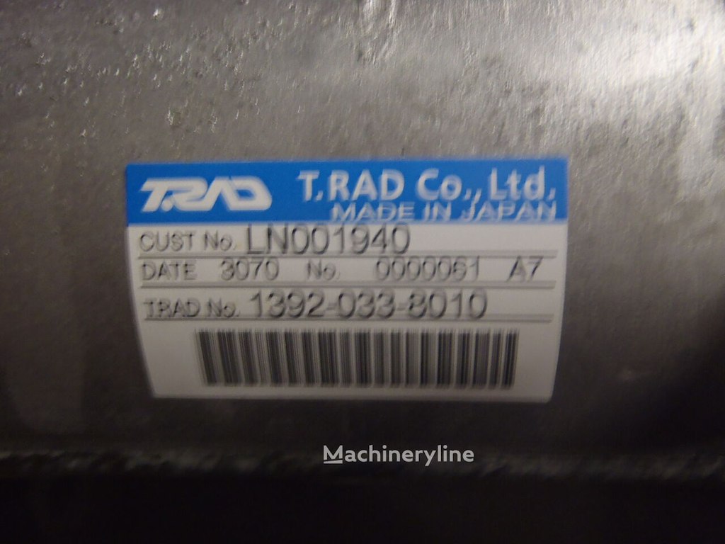 Case LN001940 - LN002460 hladnjak ulja za Case CX460 CX470B bagera