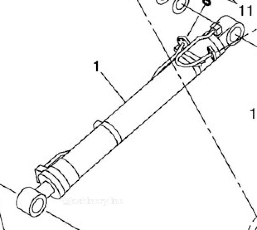 Case KWV12490 - KMV12490 hidraulični cilindar za CX700 CX700B građevinske mašine