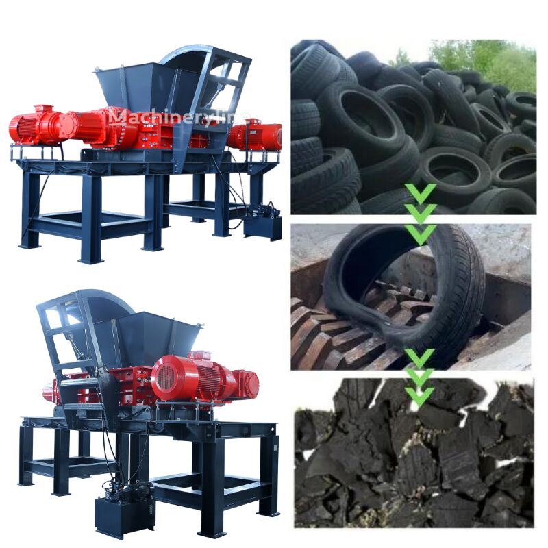 Novi Enerpat TDF Tyre Shredder industrijski šreder