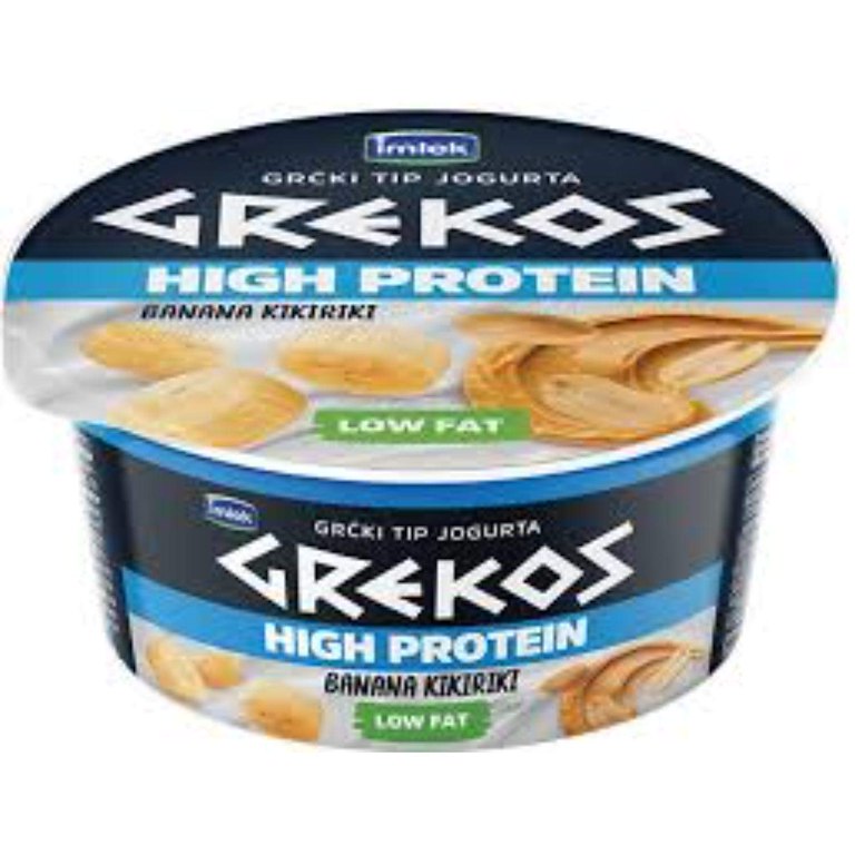 Jogurt high protein banana kikiriki 150g čaša grekos