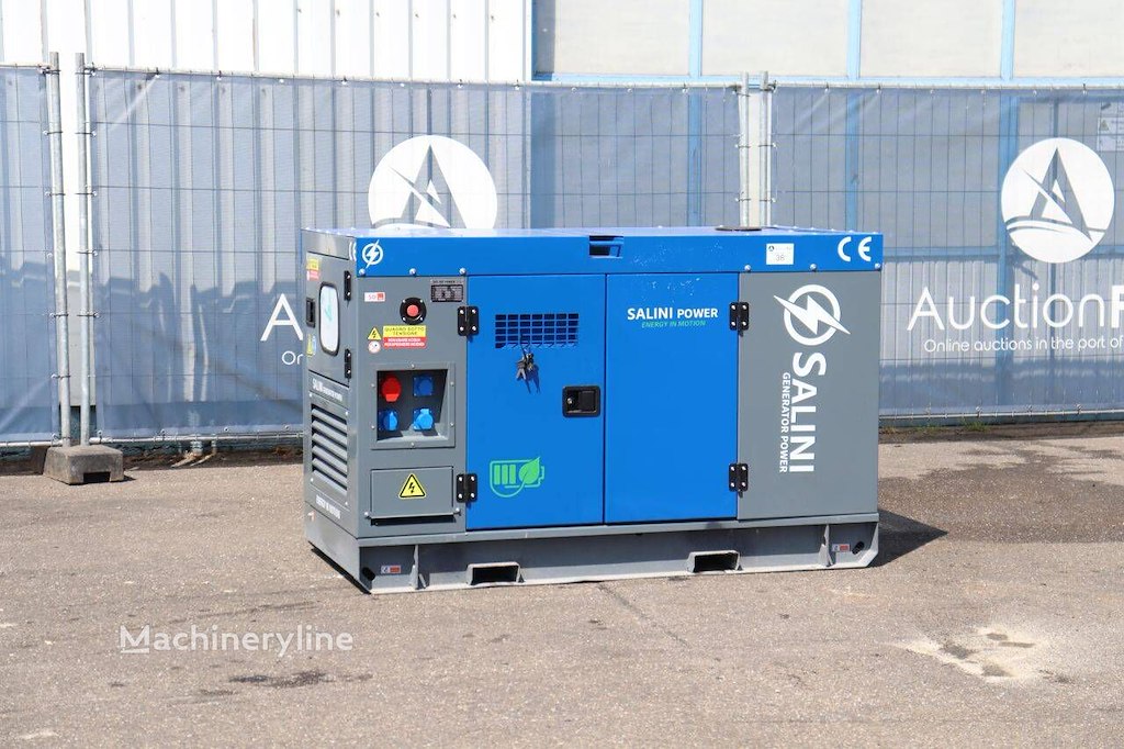 Prodaje se VG Salini VG-R30 diesel generator na aukciji