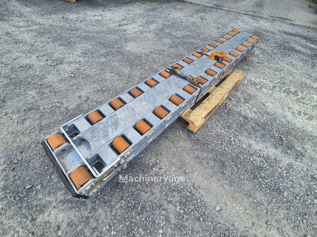 Stabau Rollenschienen / Gabelschuhe mit Rollen 8 to 2014 valjkasti transporter
